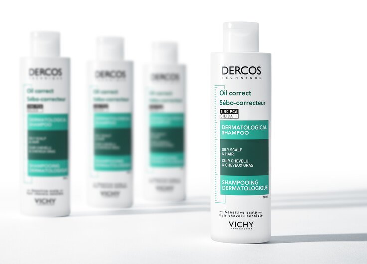 Dercos Oil Control Shampoo | Scalp Treatment | Vichy UK