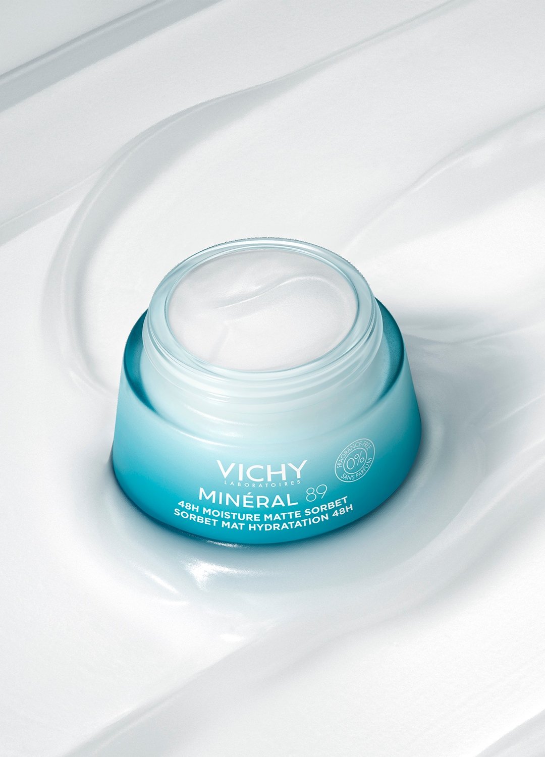 Minéral 89 48H Moisture Matte Sorbet Face Cream | Vichy UK